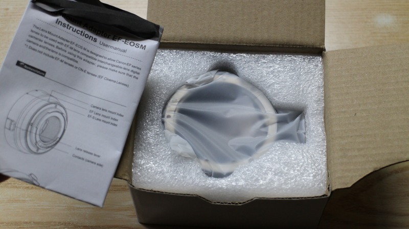 激安の「Andoer EF-EOSM レンズマウントアダプター」の開封と動作テストの件 | たま男プレス